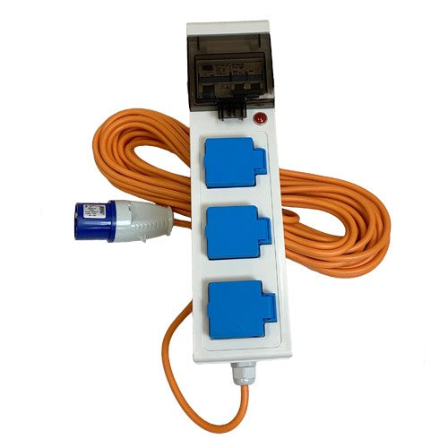 MOBILE MAINS POWER UNIT 230V 10- 15M CABLE – Hexham Trailers Ltd