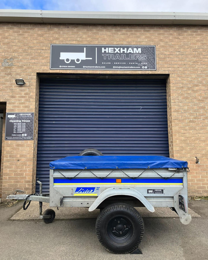 LIDER Single Axle Small Utility Trailer - Hire – Hexham Trailers Ltd